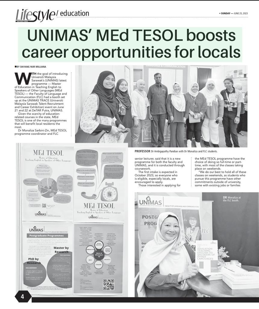 Faculty of Education, Language and Communication